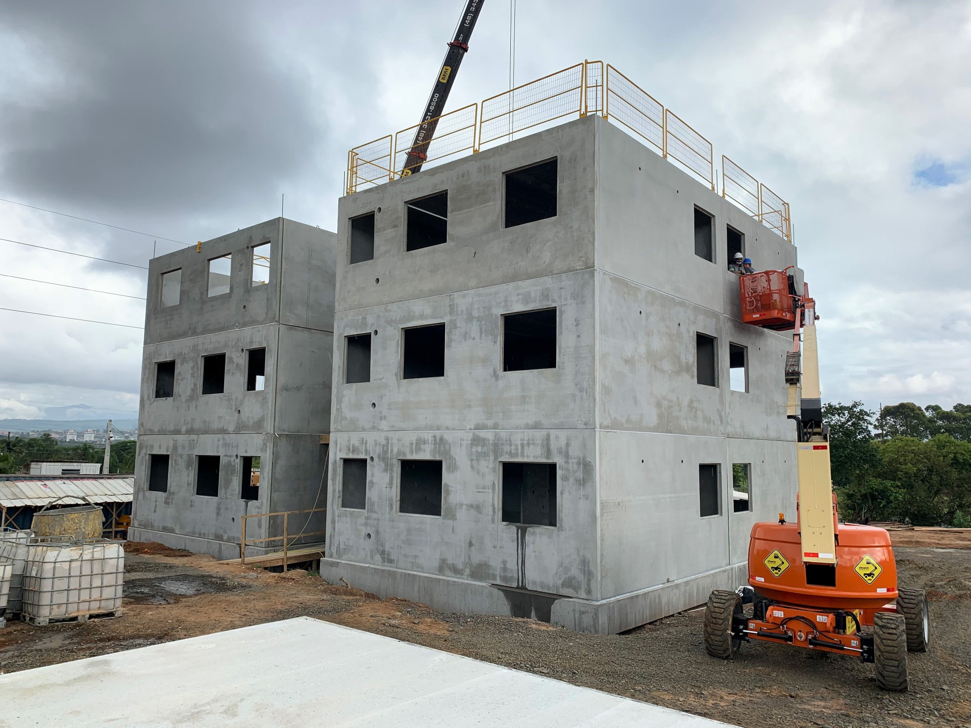 Construção modular com paredes de concreto: veja as vantagens | Cimento ... Construção modular com paredes de concreto: veja as vantagens | Cimento ...