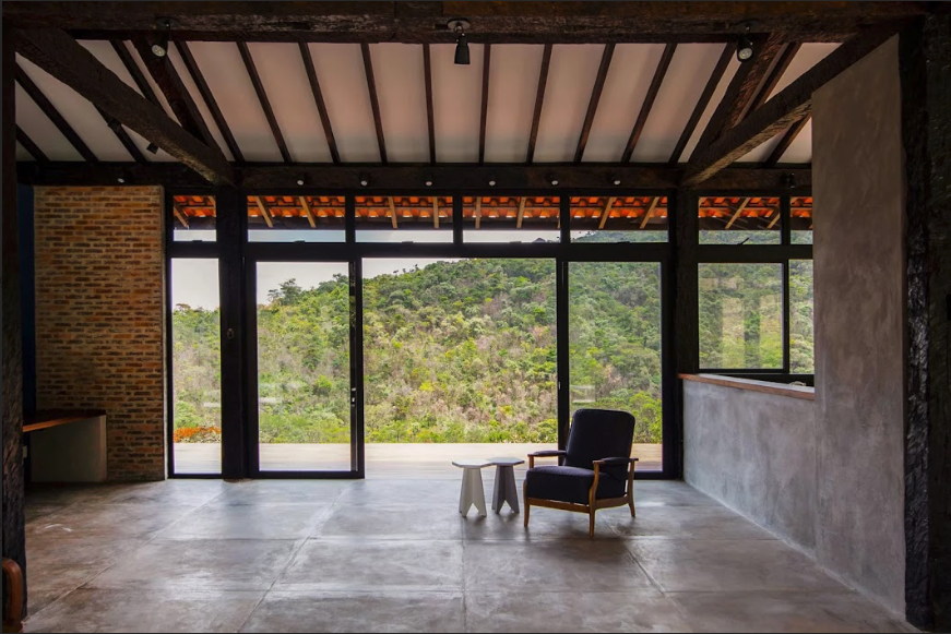 Piso de cimento queimado é opção rústica e despojada para todos os ...